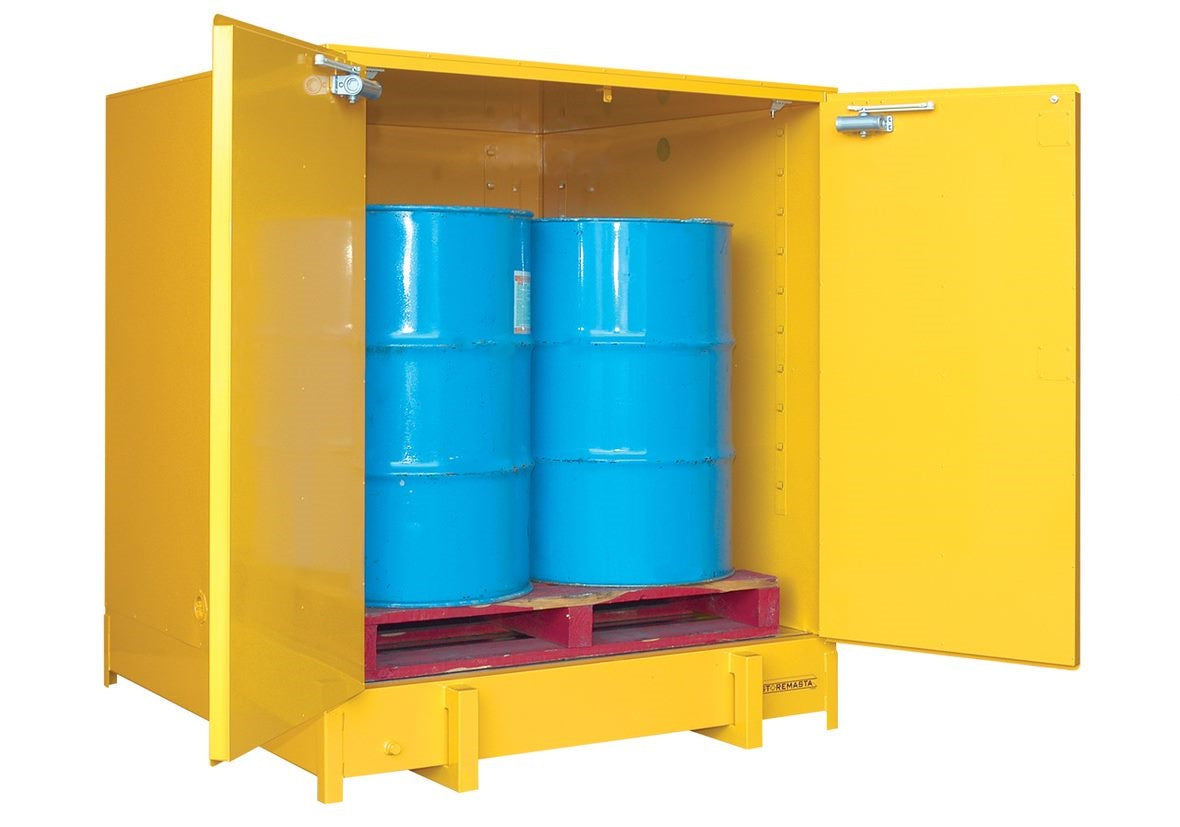 850L - Large Capacity Flammable Liquids Storage Cabinet - Pallet Store ...
