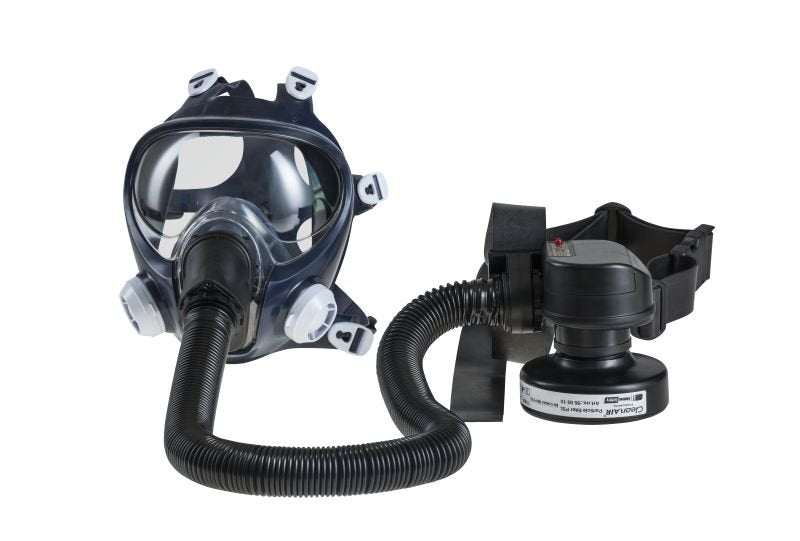 CleanAir Asbest PAPR with RCF02 Mask, P3 Filter, Hose & Belt — Spilldoc ...